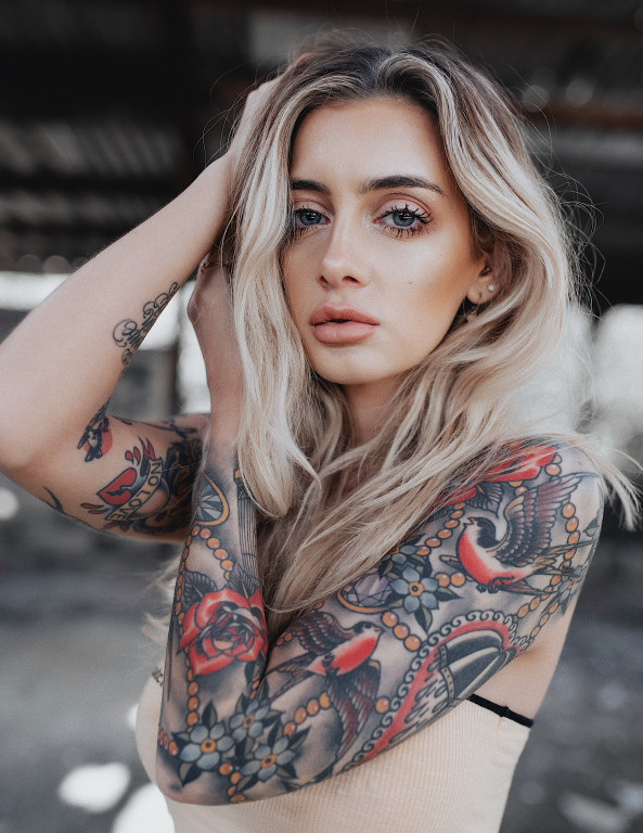 Selina Christoforou Inked Cover Girl