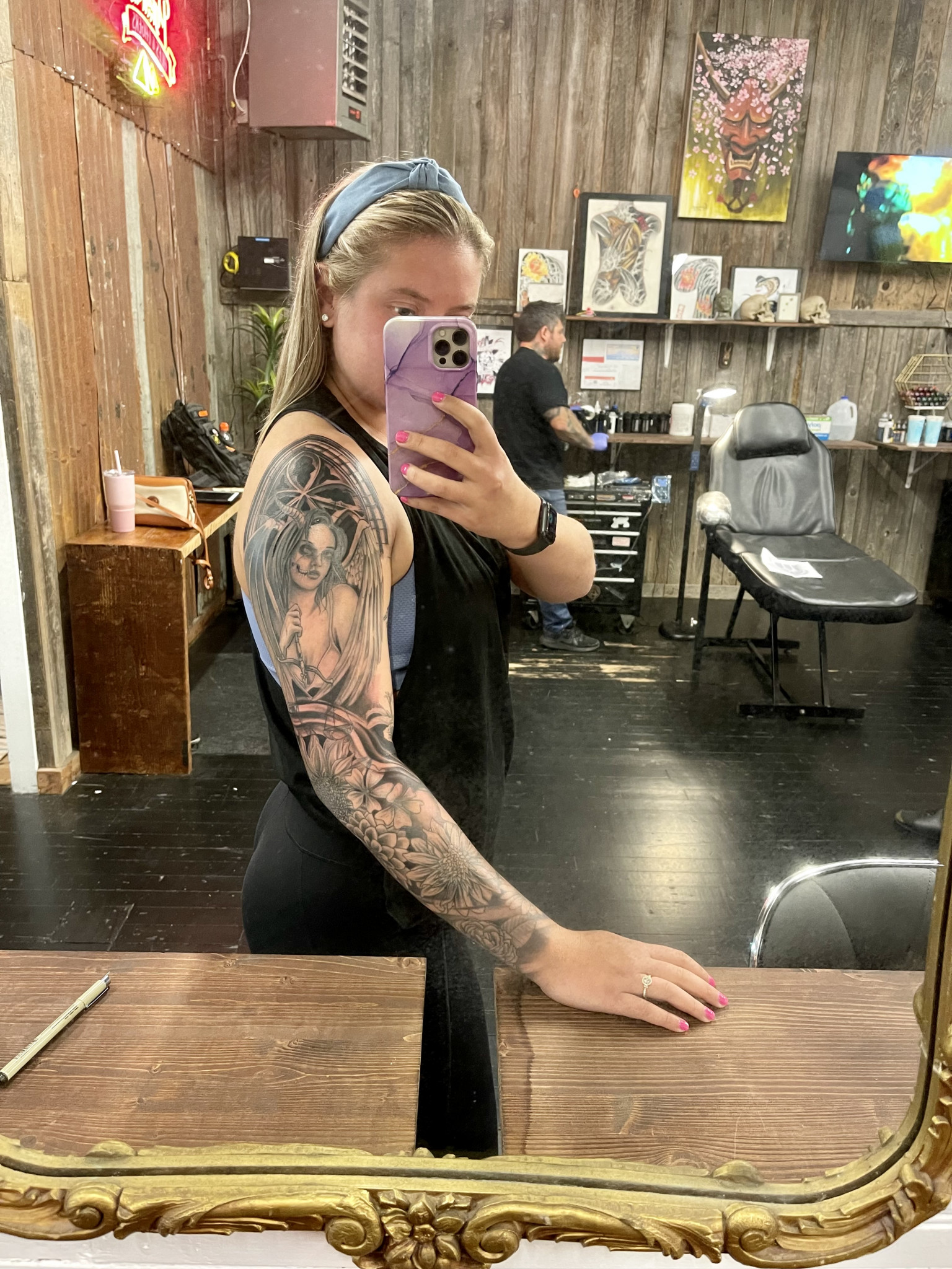 Julia Black Inked Cover Girl